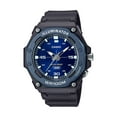 Casio Men's Heavy Duty Analog Metal Bezel Blue Dial Watch MW-620H-2AV ...