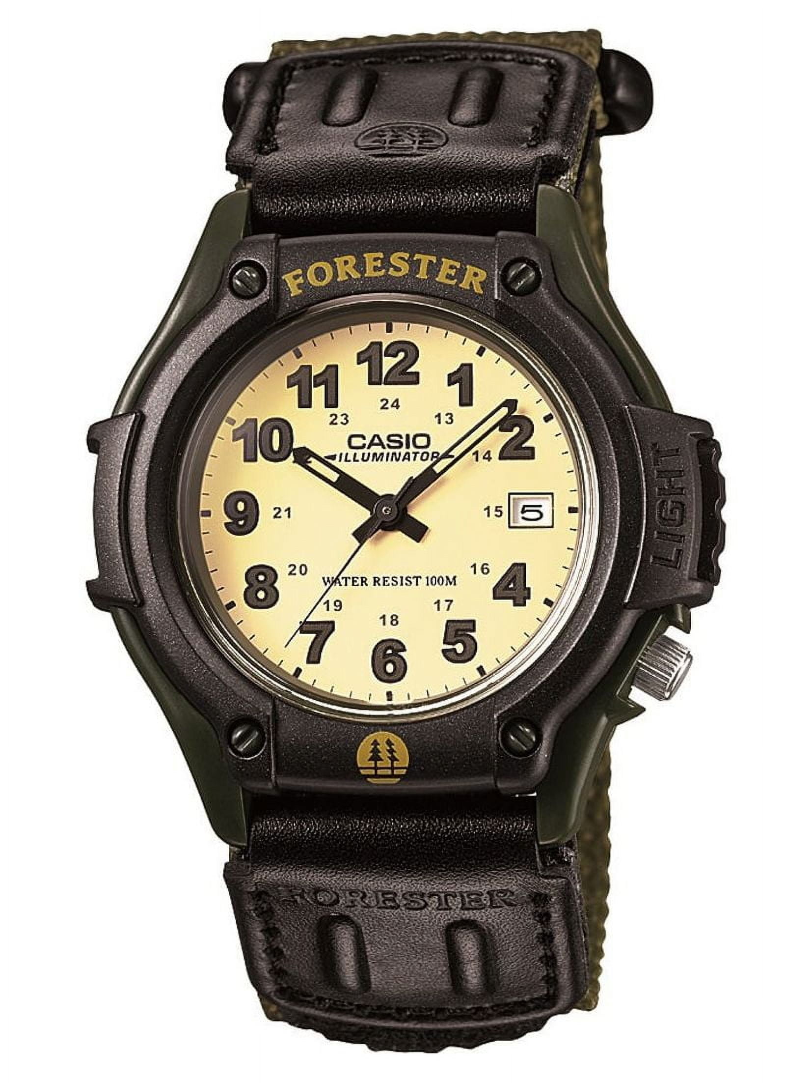 Casio Male 2.81" Sport Cloth Analog Watch, Green - Walmart.com