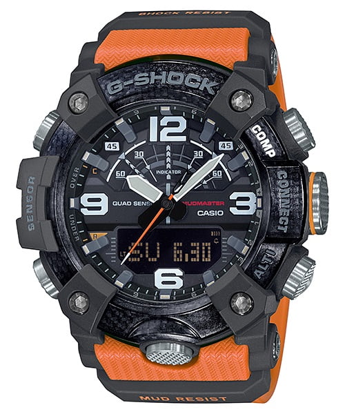 Casio Master of G Mudmaster Alarm World Time Quartz Analog-Digital Men ...