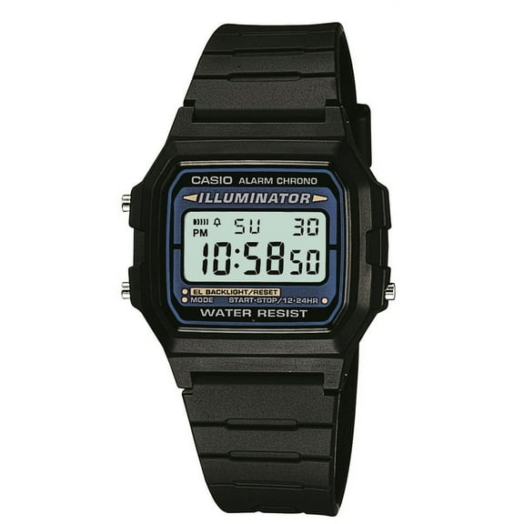 Casio Men Sport Square Plastic Watch Black Casio Sport Square Plastic ...