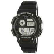 Casio Men's Sports Digital World Time Oversized Watch AE3000W-1AV ...