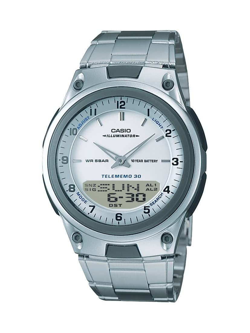 Casio Men's AW80D-7A Sports Chronograph Alarm 10-Year Battery Databank ...