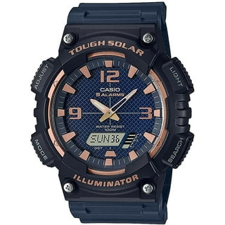 Casio Men's Waveceptor Solar Atomic Ana-Digi Watch, Silver - Walmart.com