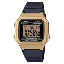 Casio Men's 'Vintage' Quartz Metal and Resin Casual Watch, Color:Black ...