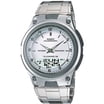 Casio Men's Stainless Steel Analog-Digital Sport Watch, Blue Dial AW81D ...