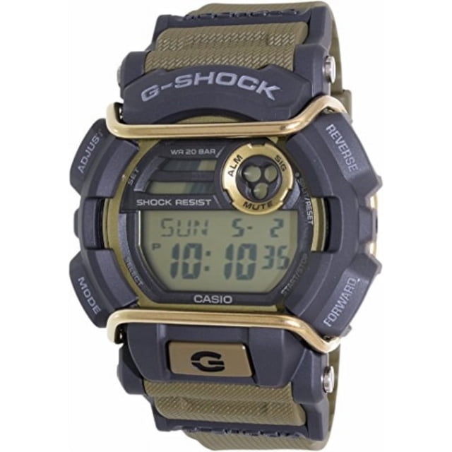 Casio Men's Digital Green and Grey G-Shock Sport Watch GD400-9 ...