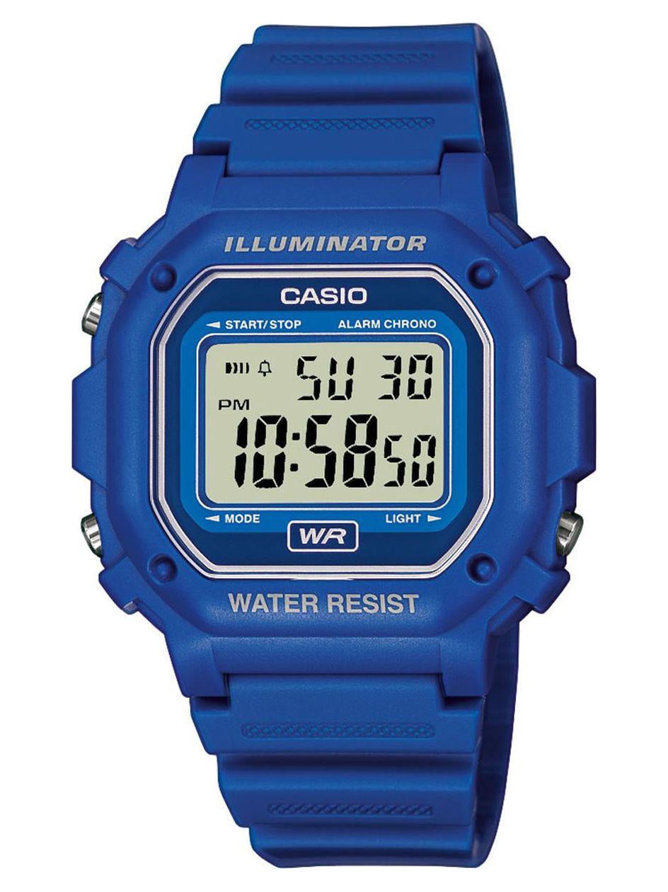 Women's Digital Sport Watch, Blue Resin Strap - Walmart.com