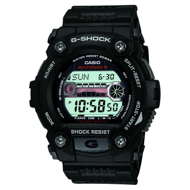 Casio Men's G-Shock Tough Solar Atomic Timekeeping Watch - Walmart.com