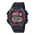 Casio Men's Heavy Duty Digital Sport Watch, Black-Red - Walmart.com