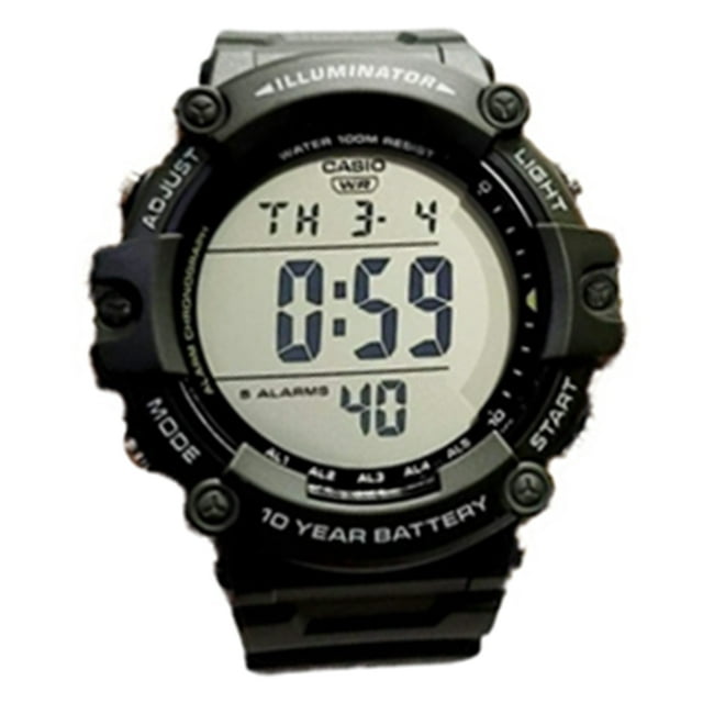 Casio Men's Wrist Watch, Illuminator Digital Quartz, 100m Water ...