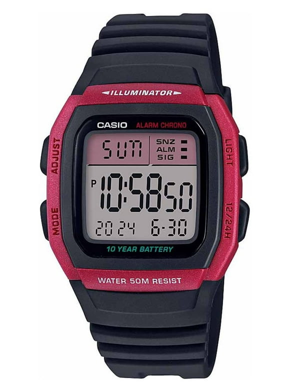 Casio Red Watch