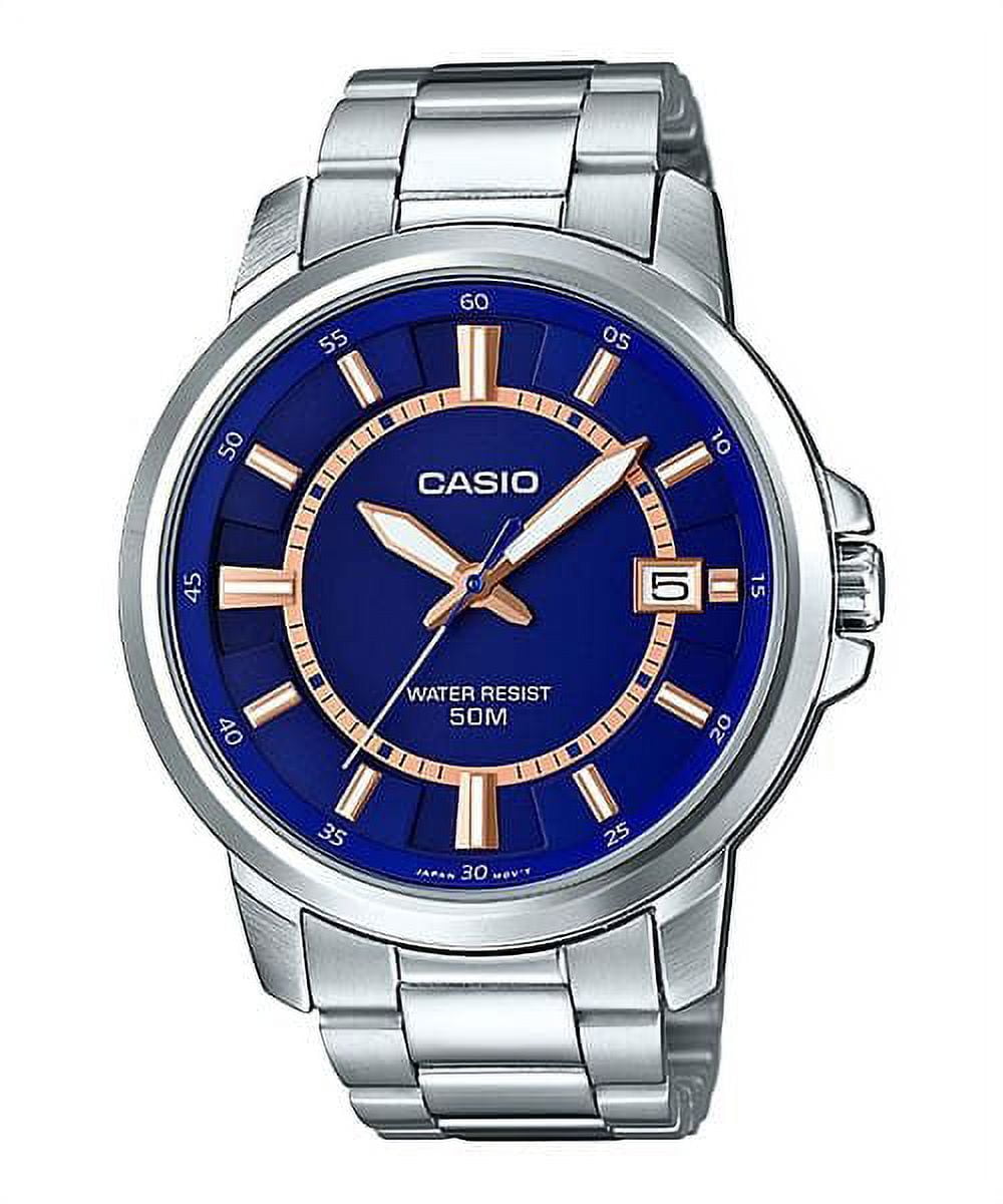 Casio Men's Standard Analog Watch MTPE130D-2A - Walmart.com