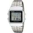Casio Men's World Time Watch, Silver Bracelet - Walmart.com