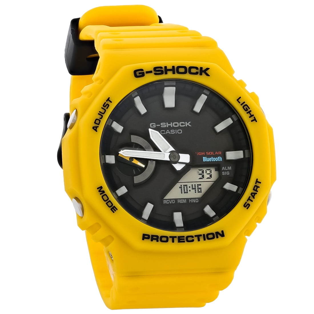Casio G-Shock Men's Resin Digital Chronograph Quartz Watch with Step ...
