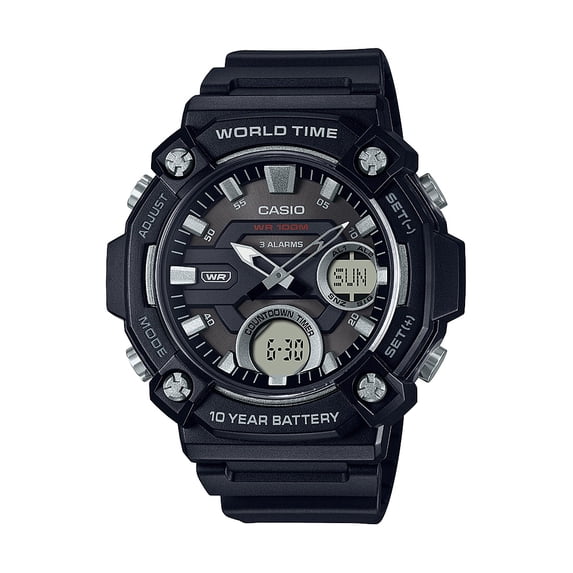 Casio Mens Heavy Duty watch model AEQ120W-1AV - Walmart.com