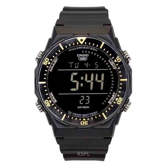 Casio Multifunctional Digital Resin Strap Quartz AE-1700H-1BV 100M Men ...