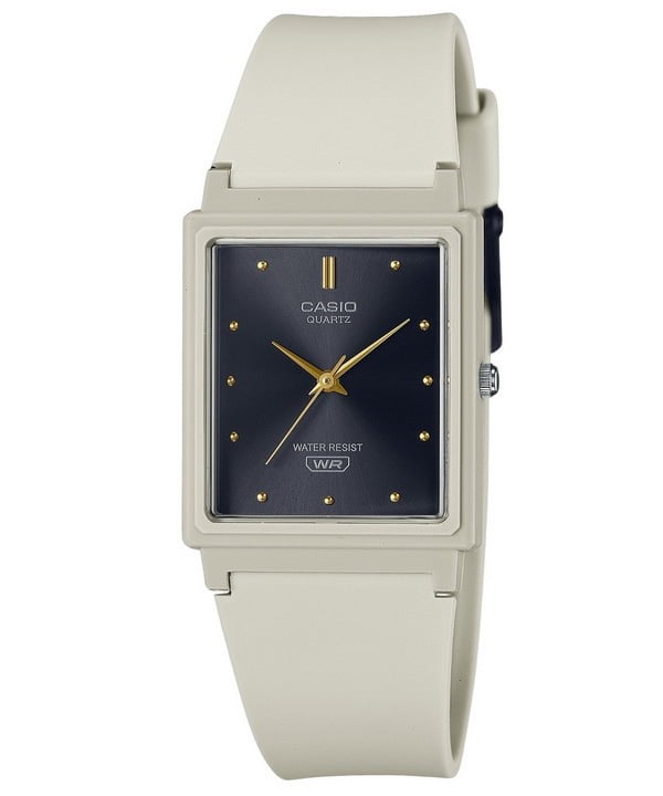 Casio POP Analog Beige Resin Strap Black Dial Quartz MQ-38UC-8A Women's ...
