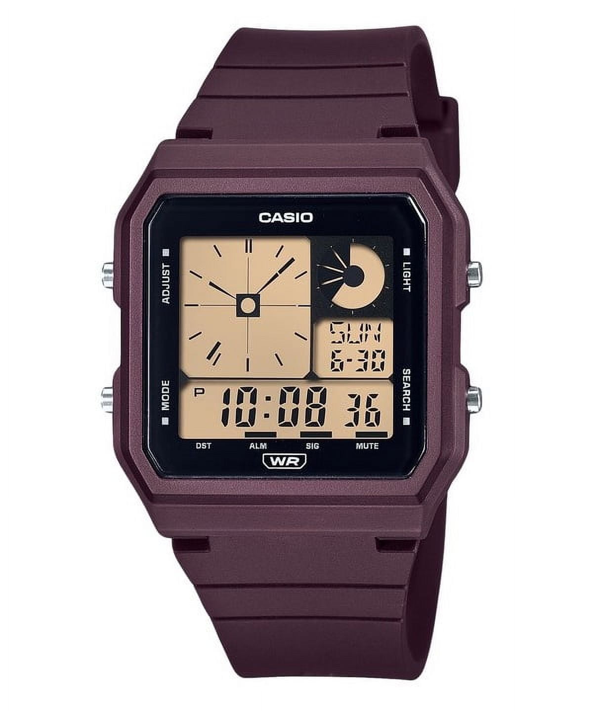 Casio POP Digital Resin Strap Quartz LF-20W-5A Unisex Watch - Walmart.com
