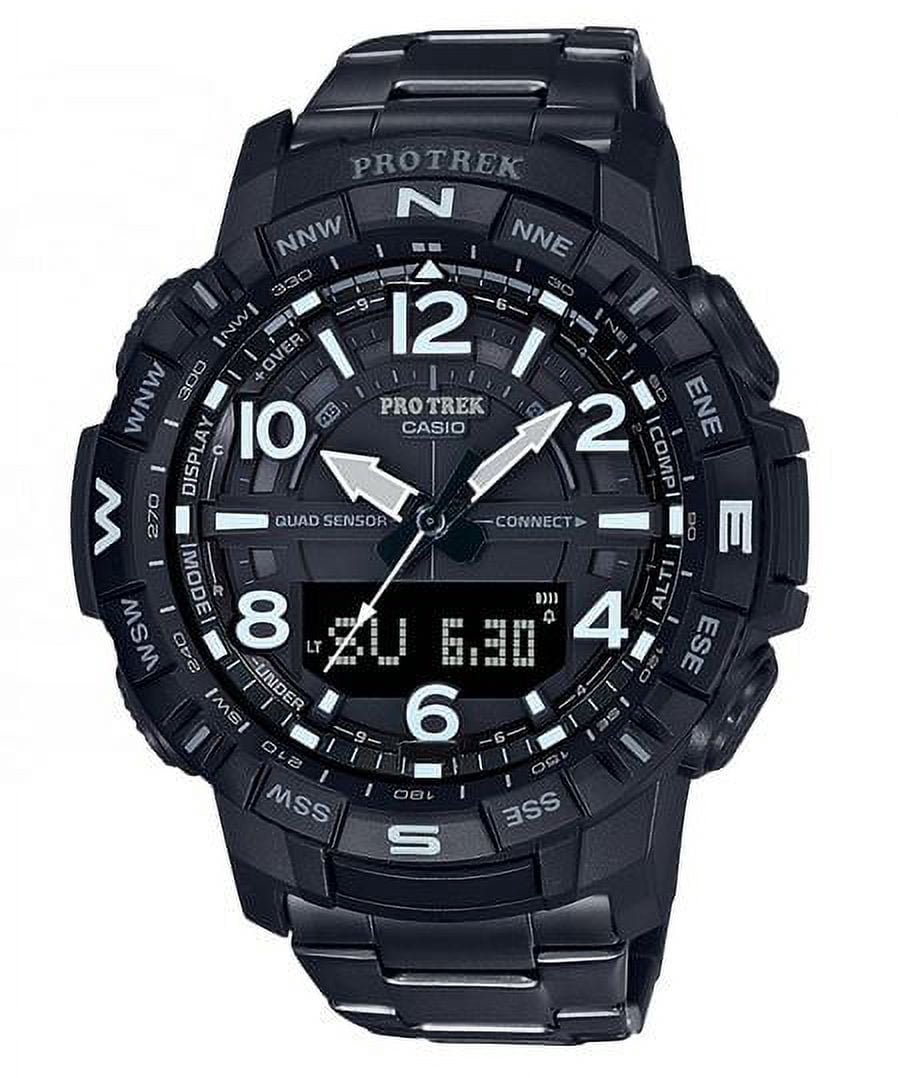 Casio Pro Trek Quad Sensor Mens Watch PRTB50YT-1 - Walmart.com