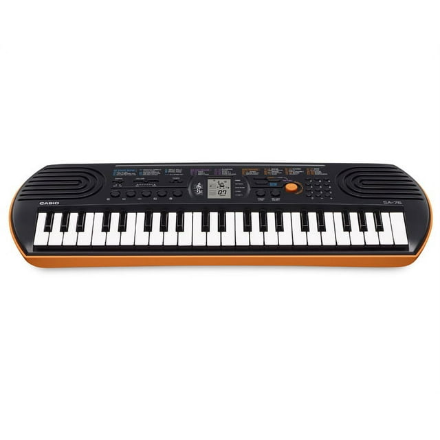 Casio SA-76 44-Key Mini Personal Keyboard - Portable Electronic Piano ...