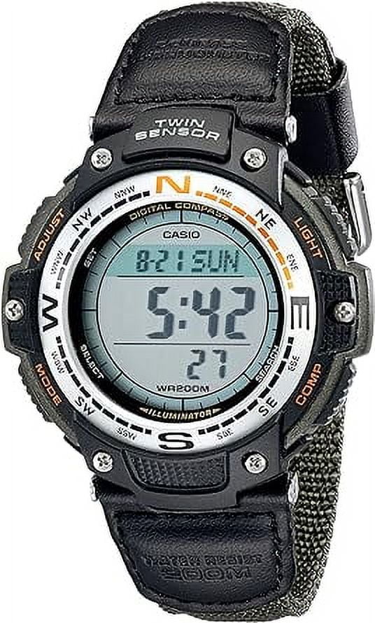 Casio SGW100B-3V Men's Digital Compass Twin Sensor Sport Watch ...