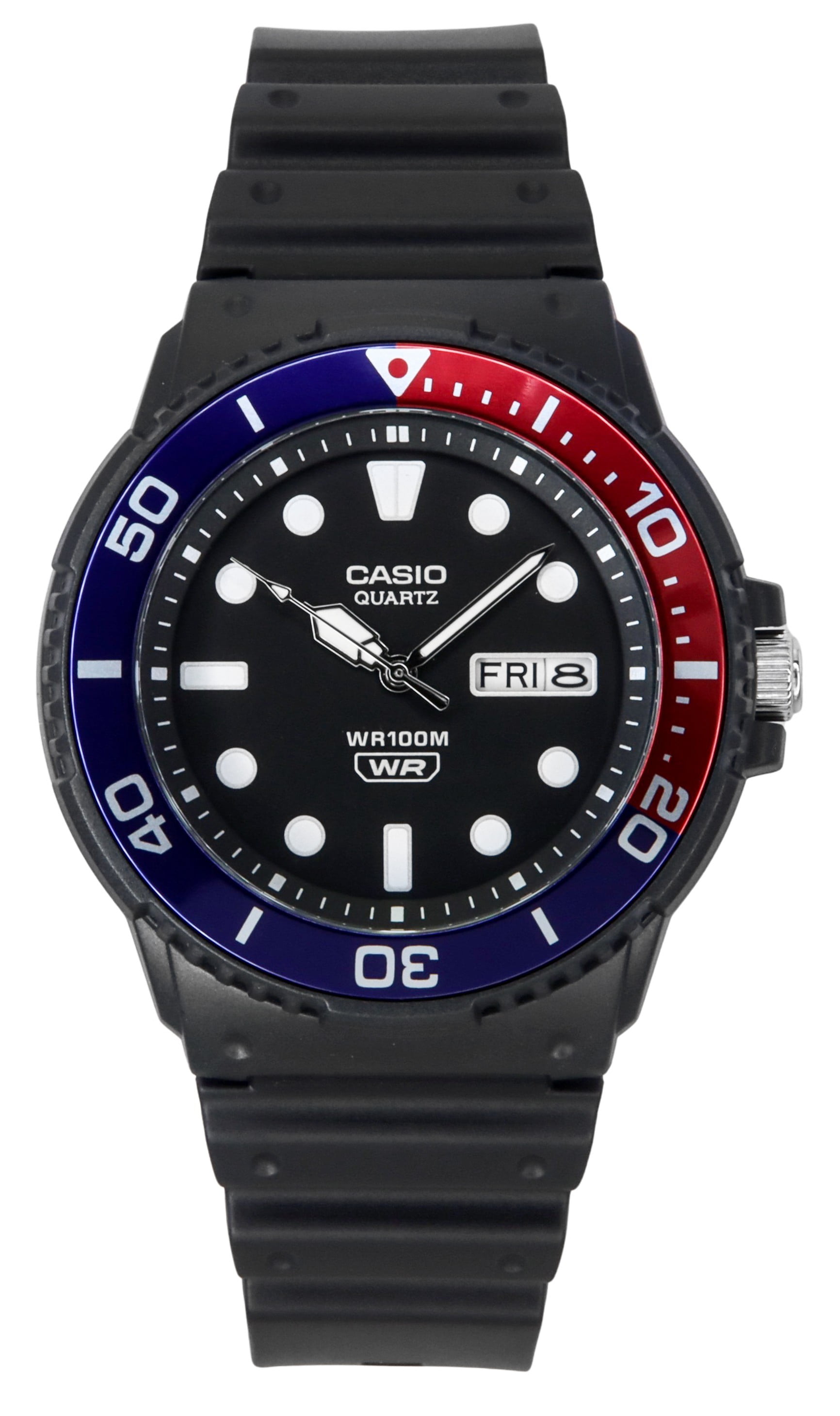 Casio Standard Analog Plastic Strap Black Dial Quartz MRW-230H-1E2V ...