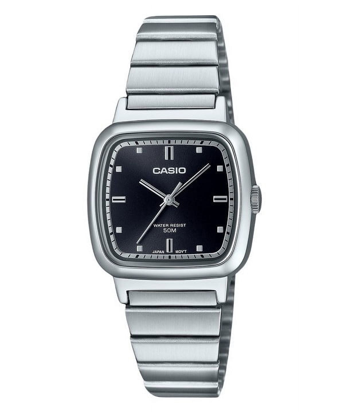 Casio Standard Analog Stainless Steel Black Dial Quartz LTP-B140D-1A Men's Watch - Walmart.com