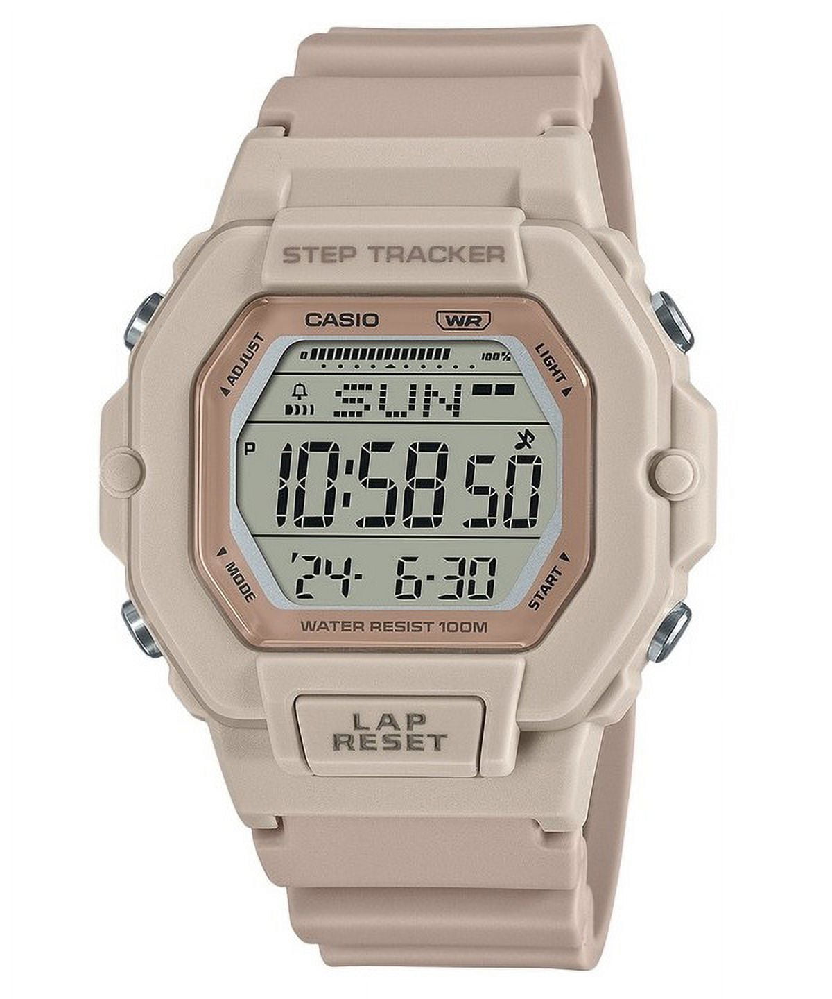 Casio Standard Digital Step Tracker Resin Strap Quartz LWS-2200H-4 ...