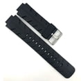 Casio Style Replacement 16mm Black Silicone Watch Band - Walmart.com
