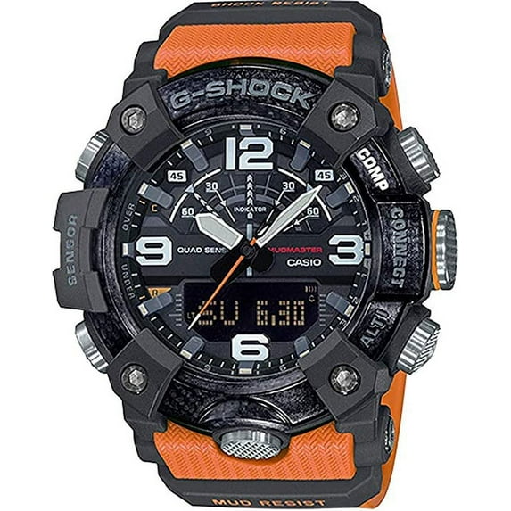 Casio Tactical Mudmaster Wrist Heavy Duty Stainless Steel Watch, Black ...