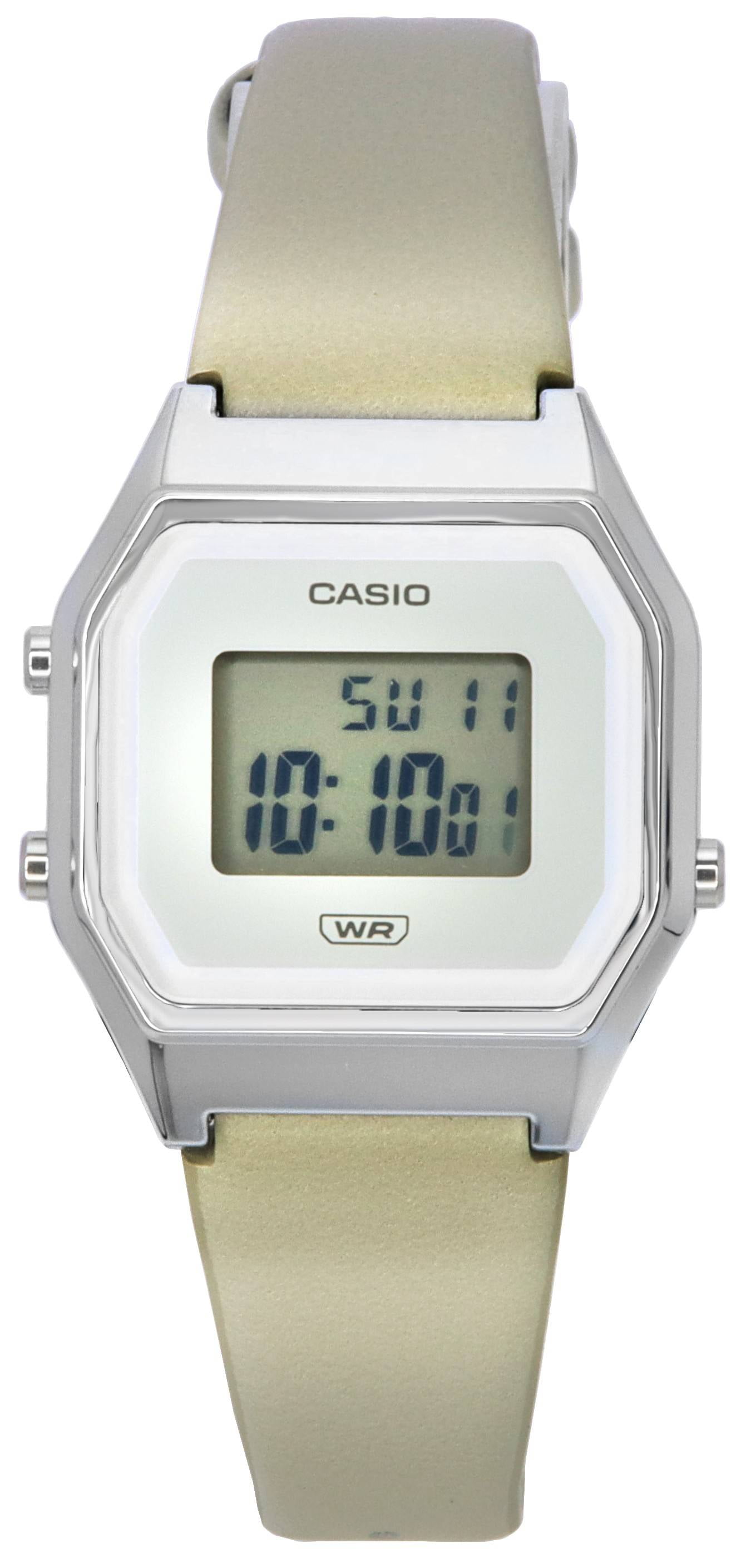Casio Vintage Digital Grey Dial Quartz LA680WEL-8 LA680WEL-8 Women's ...