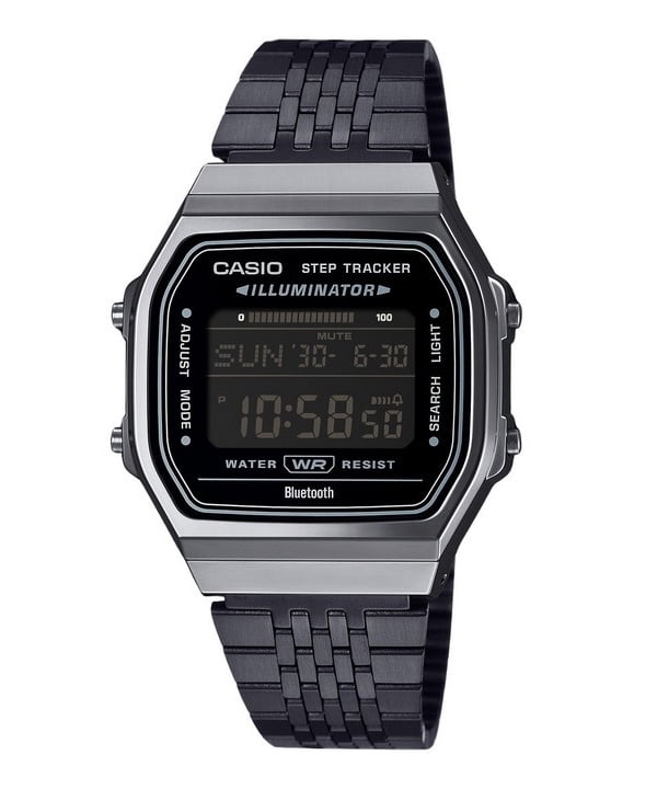 Casio Vintage Digital Smartphone Link Stainless Steel Quartz ABL ...