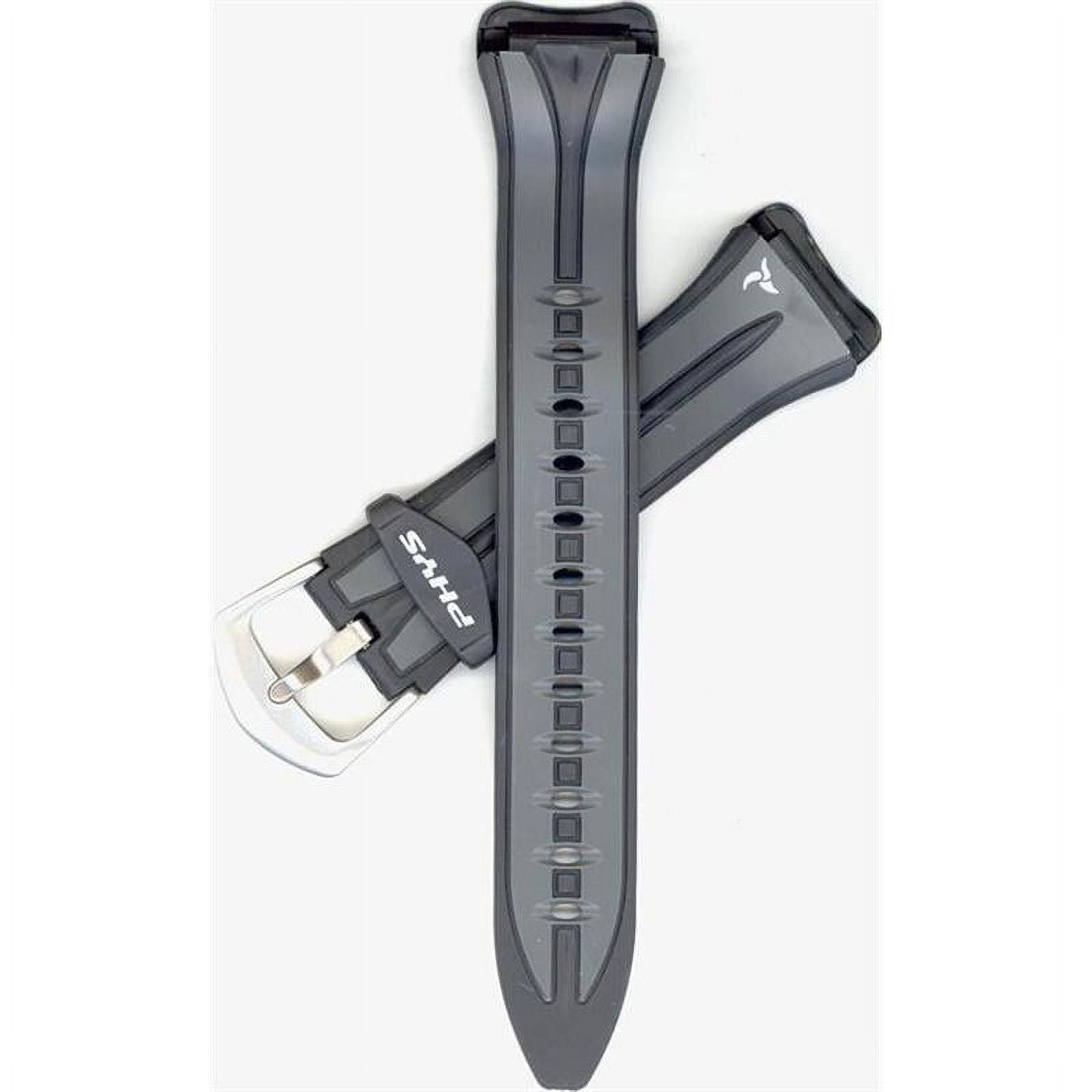 Casio Watchband 16/24mm Black Resin-STR-111 & Others part # 10075642 ...