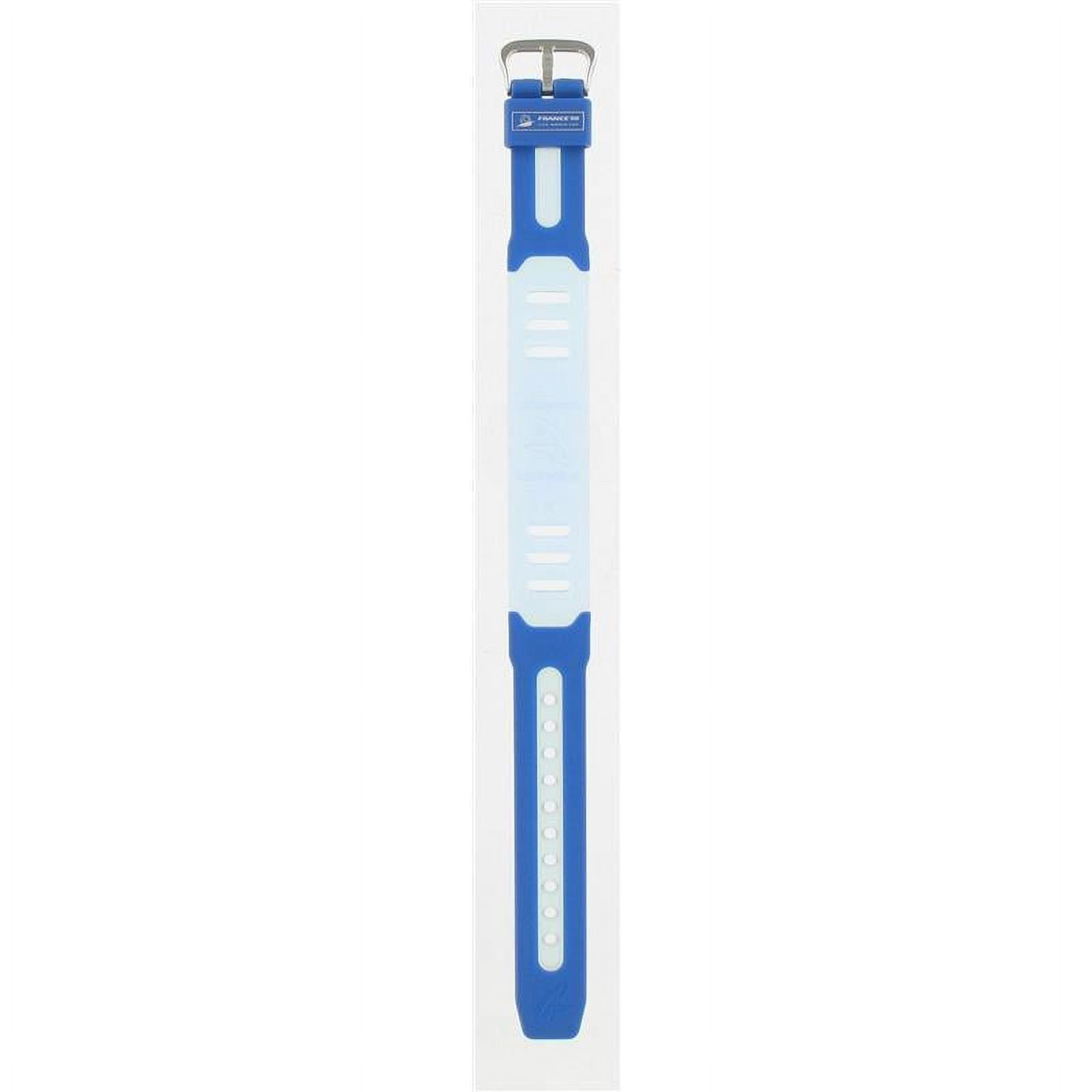 Casio Watchband 21mm blue resin one piece slide thru strap Dw9600WF-2 ...