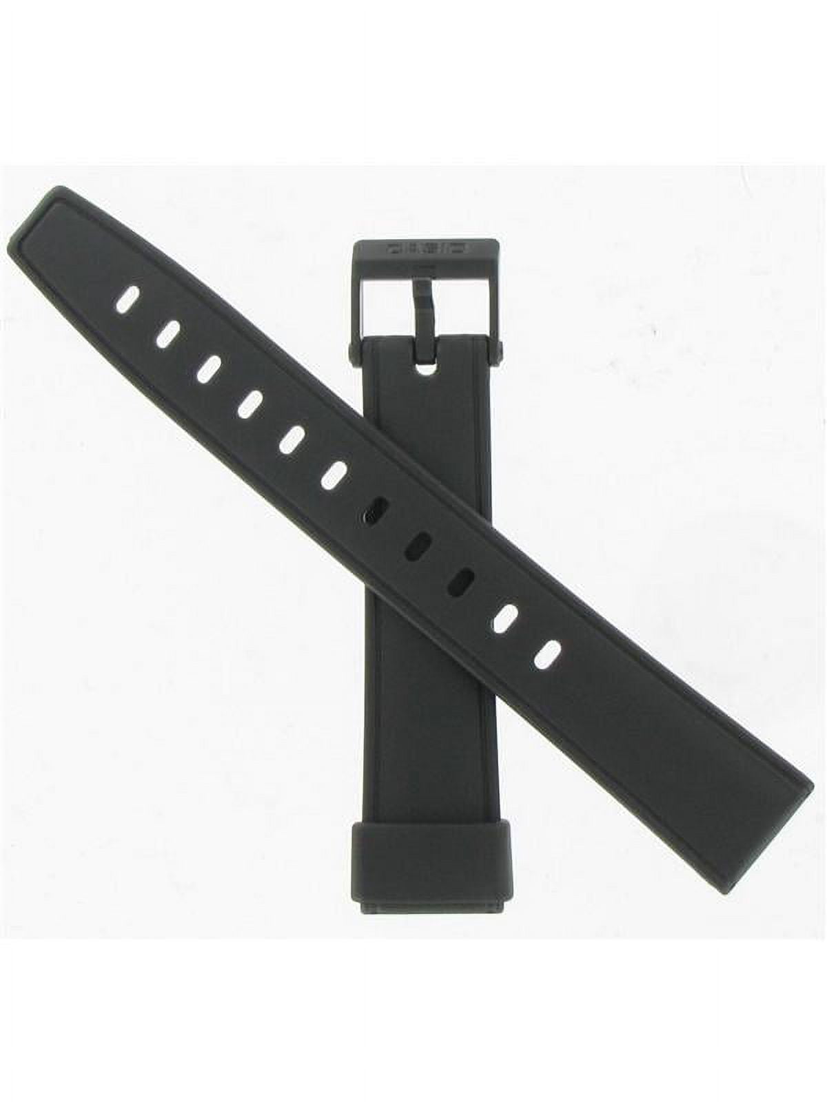 Casio Watchbands 18mm Black Casio Watch Band fits Watch AQ31, AQ25 ...