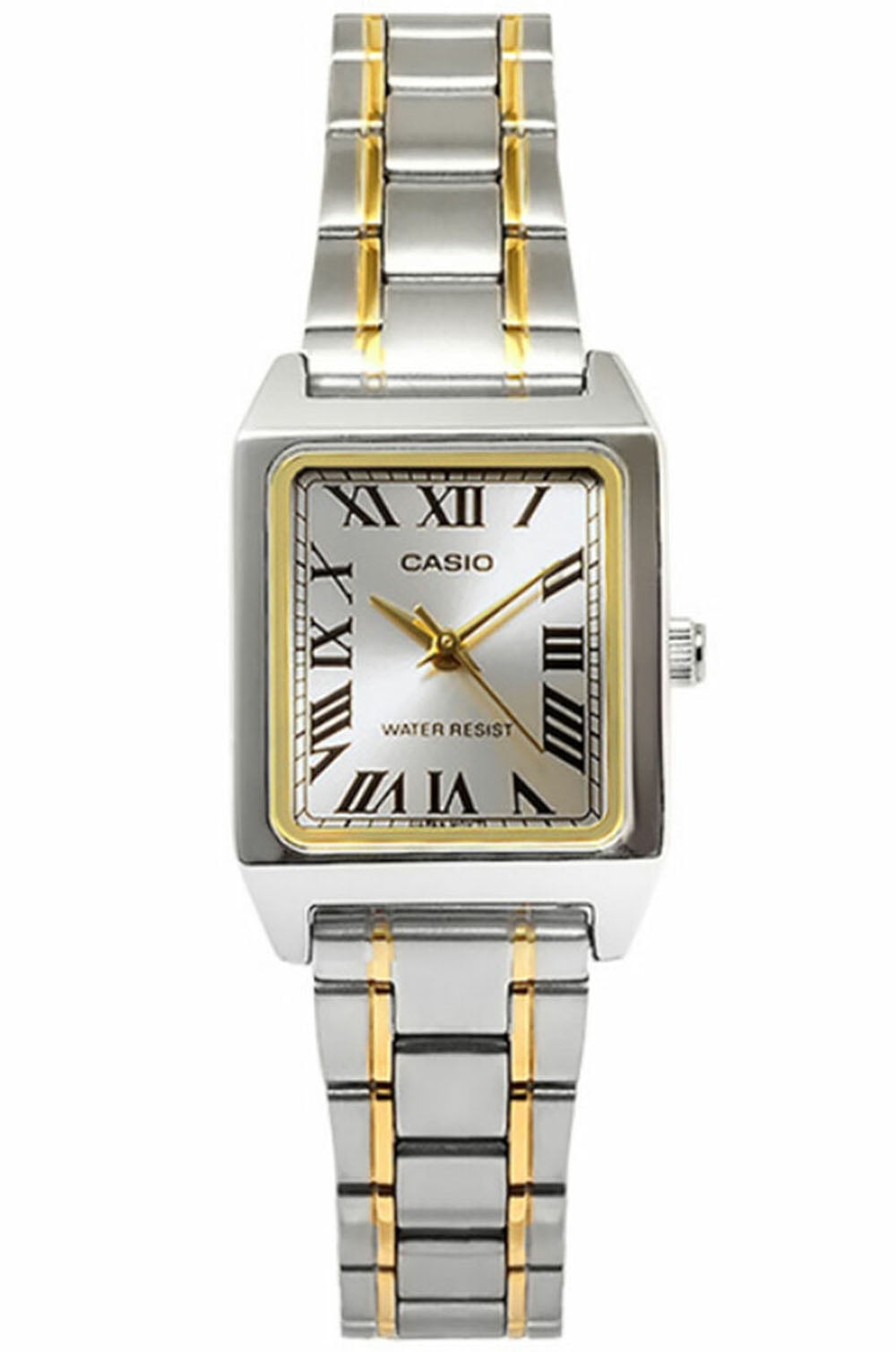 Casio Women's Analog Quartz Two Tone Stainless Steel Watch LTPV007SG-9B ...