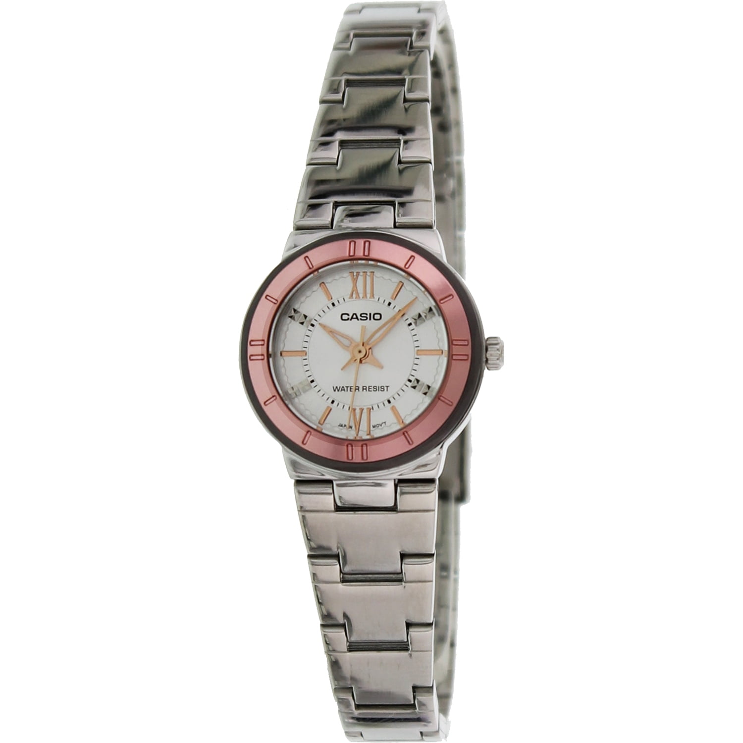 Casio Women's Core LTP1368D-7A Silver Stainless-Steel Quartz Fashion ...