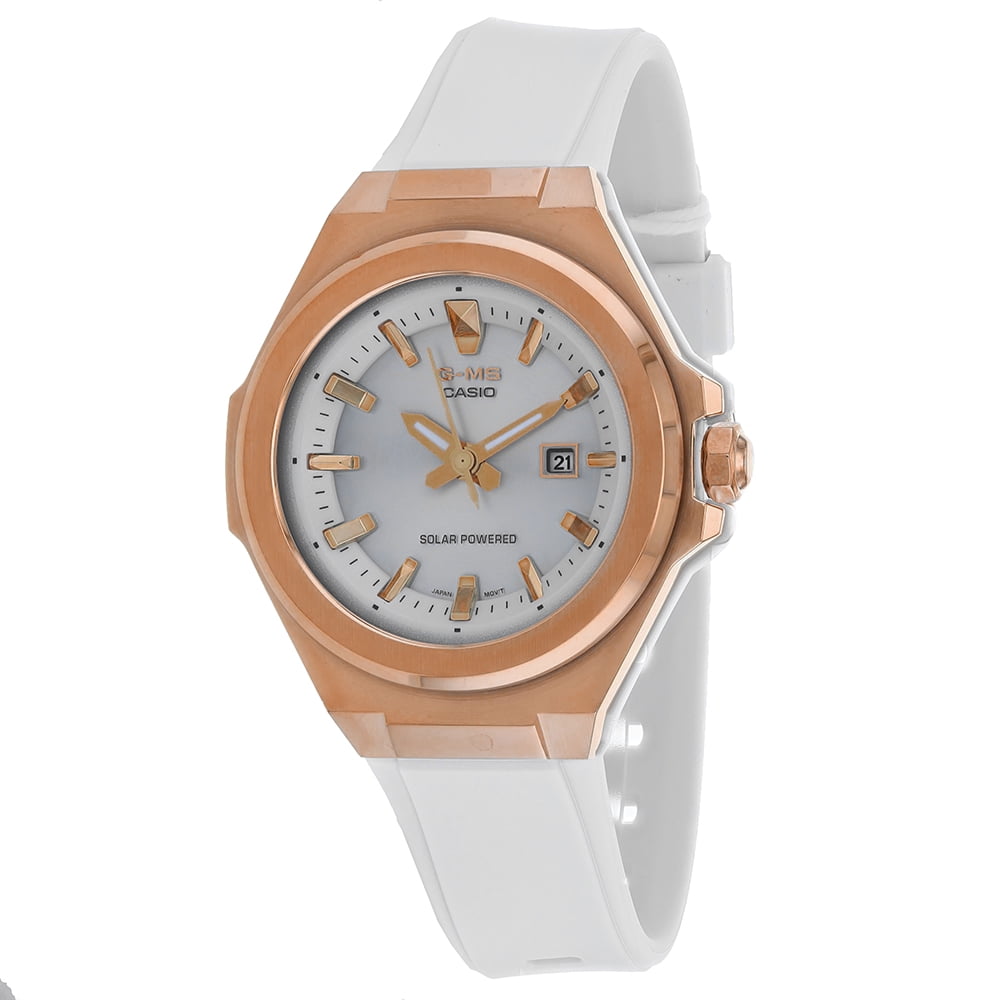 Casio Women's G-Shock Rose gold Dial Watch - MSGS500G-7A2 - Walmart.com