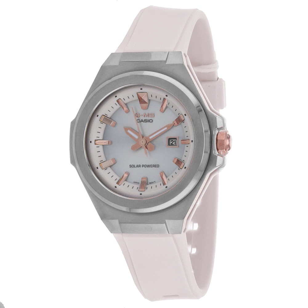 Casio Women's G-Shock Silver Dial Watch - MSGS500-7A - Walmart.com