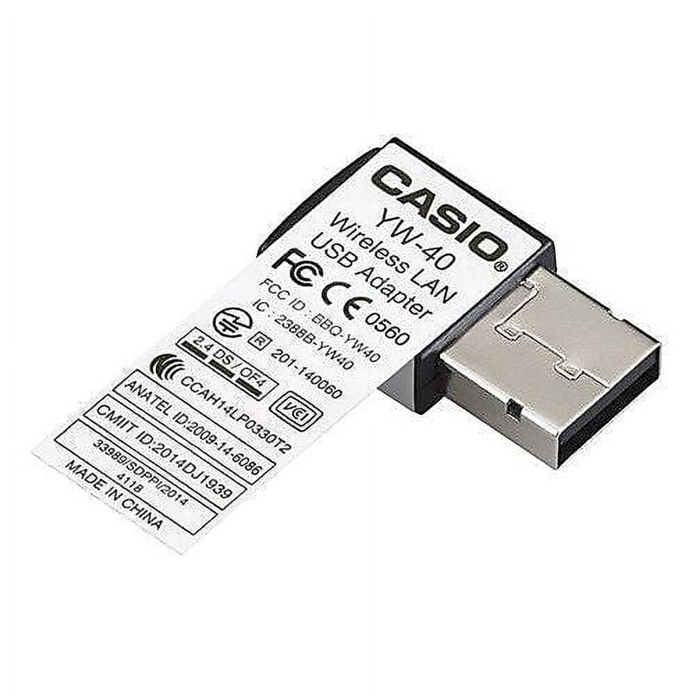 Casio YW-40 IEEE 802.11n - Wi-Fi Adapter for Projector - USB 2.0 - 2.40 ...
