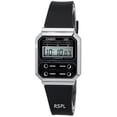 Casio Vintage Digital Black Dial Quartz A100WEF-1A A100WEF-1 Unisex ...