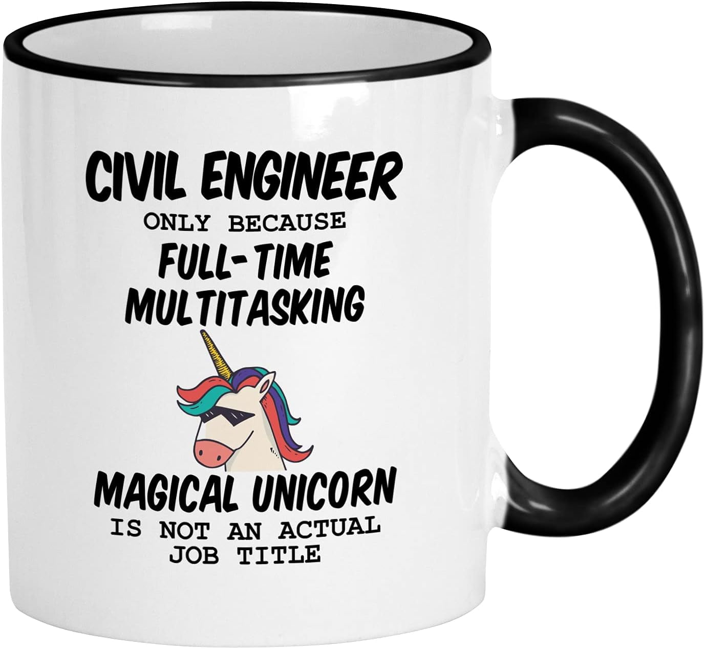 Casitika Civil Engineer Mugs. 11 Oz Coffee Mug For Engineers. Because ...