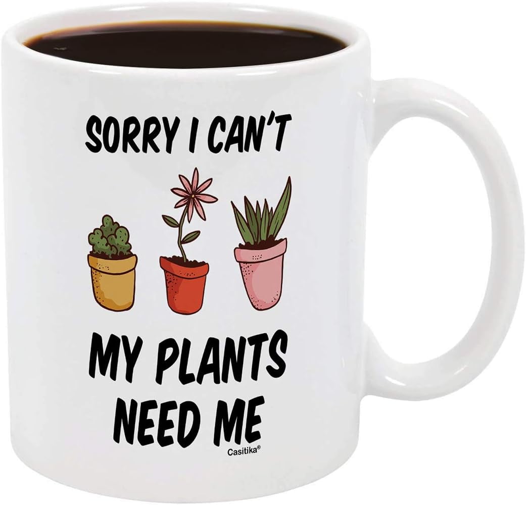 Casitika Gardening Mugs For Women - Presents for Gardeners and Plant Lovers. 11 oz Coffee Mug ...