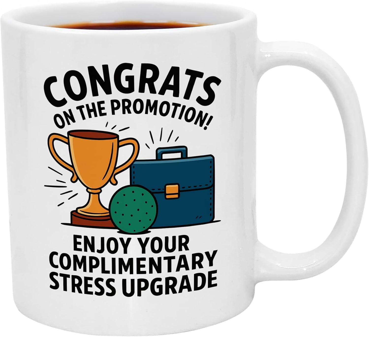 Casitika New Job Gifts For Women & Men. 11 Oz Promotion Congratulations ...