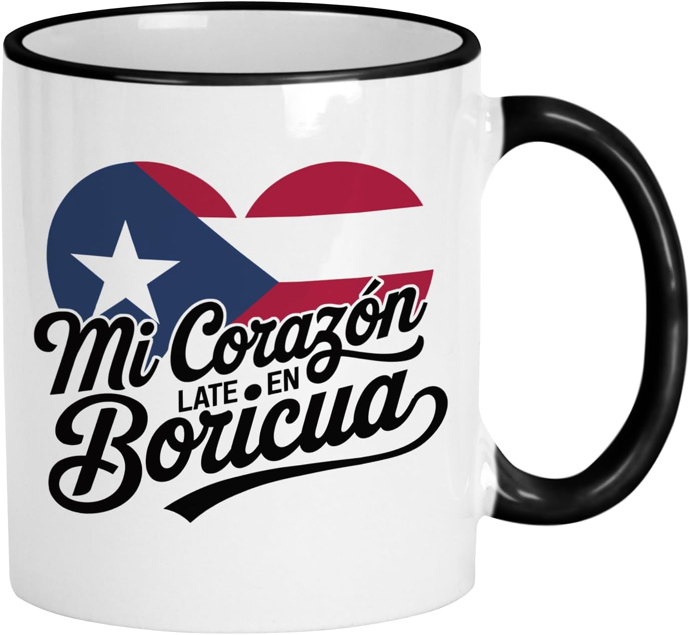 Casitika Puerto Rico Souvenirs. 11 Oz Puerto Rico Coffee Mug. Boricua ...