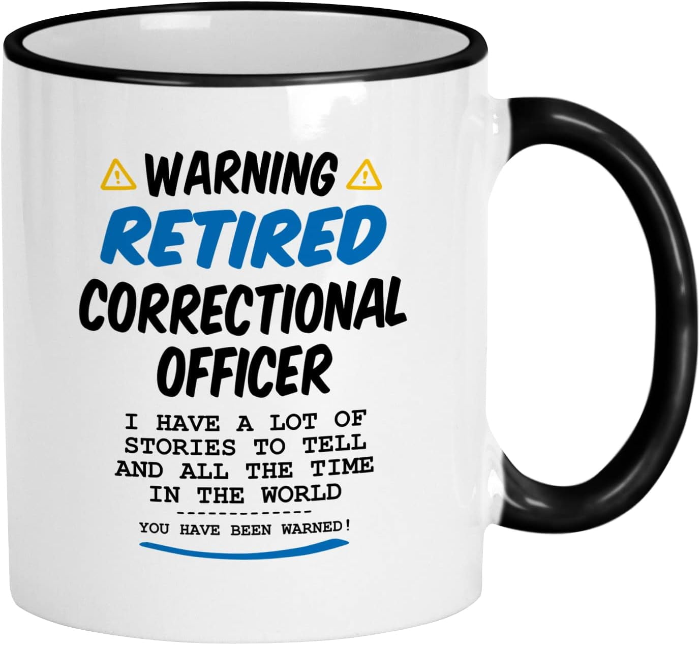 Casitika Retired Correctional Officer Gifts. 11 Oz Corrections Officer ...