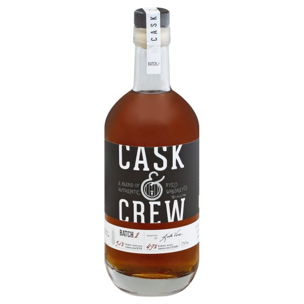 Cask & Crew Authentic Rye Whiskey, 750 ml - Walmart.com