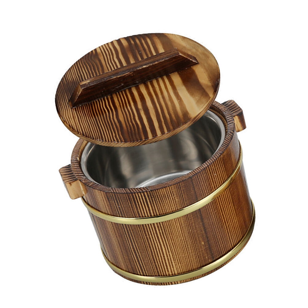 Cooked Rice Bucket for Serving Container and Sushi Display with 1 Set ...
