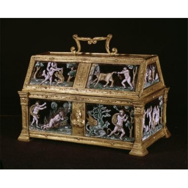 Casket with Labors of Hercules Ca 1550 Colin Nouailher B1514 French ...