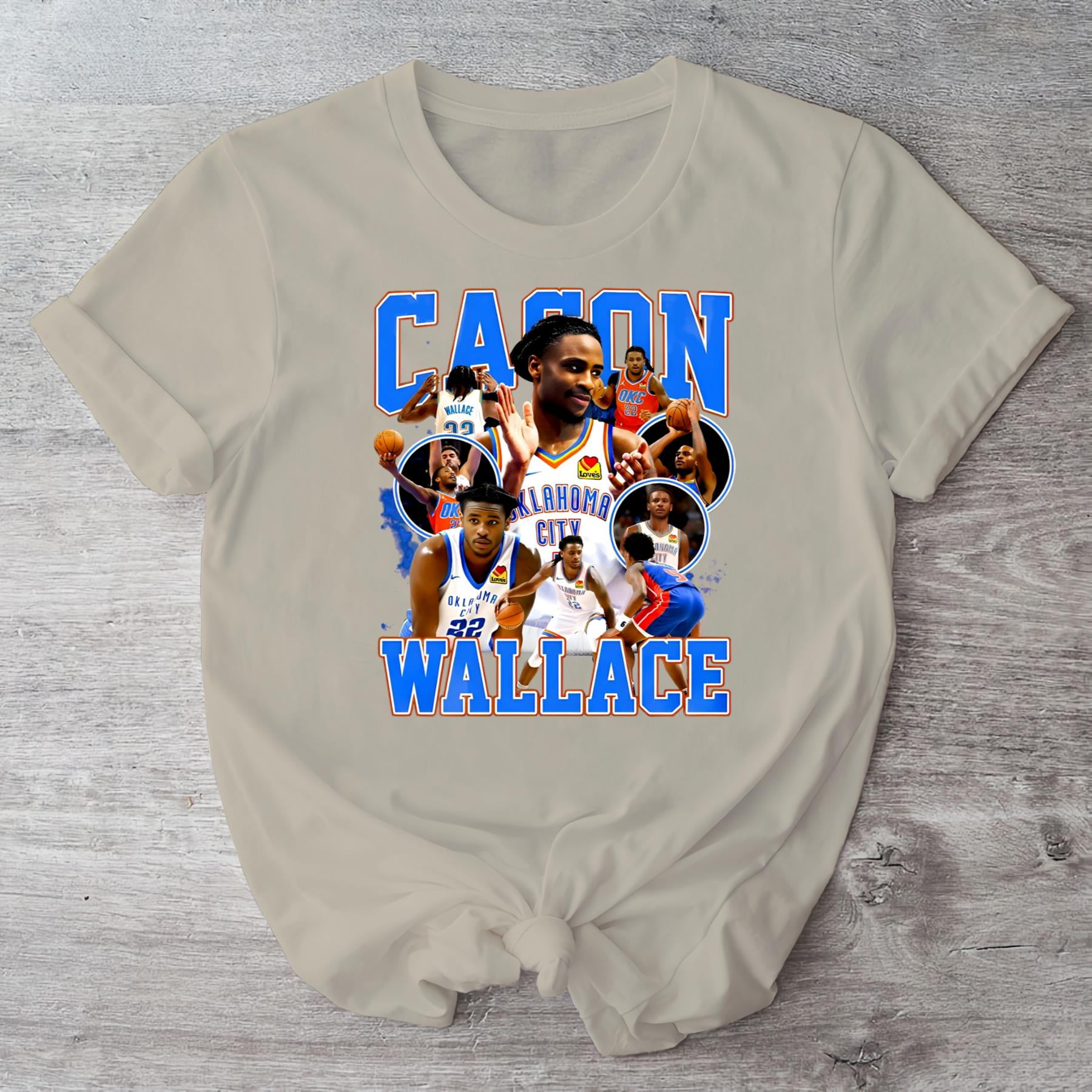 Cason Wallace Shirt for Oklahoma Basketball Fan Vintage Bootleg Style ...
